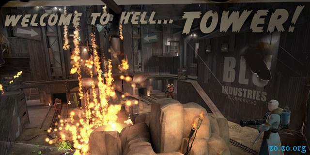 TF2 Scream Fortress — HELLTOWER - ZOZO.GG | ZOMBIE ZONE